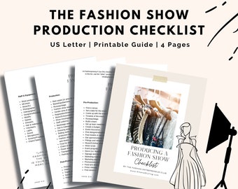 Fashion Show Fundraiser Checklist