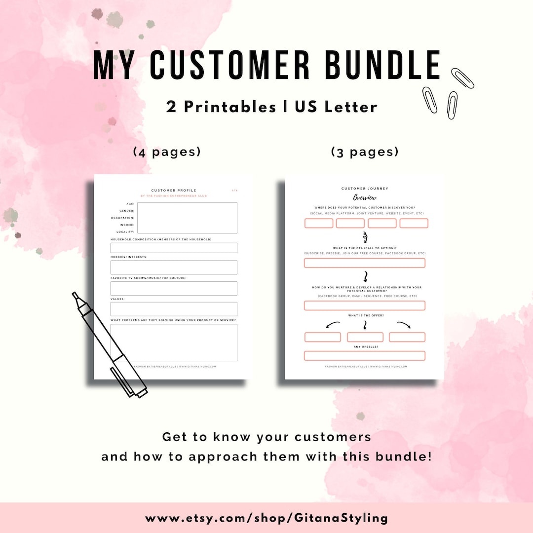 My Customer Bundle 2 Products Customer Profile Customer Journey ...
