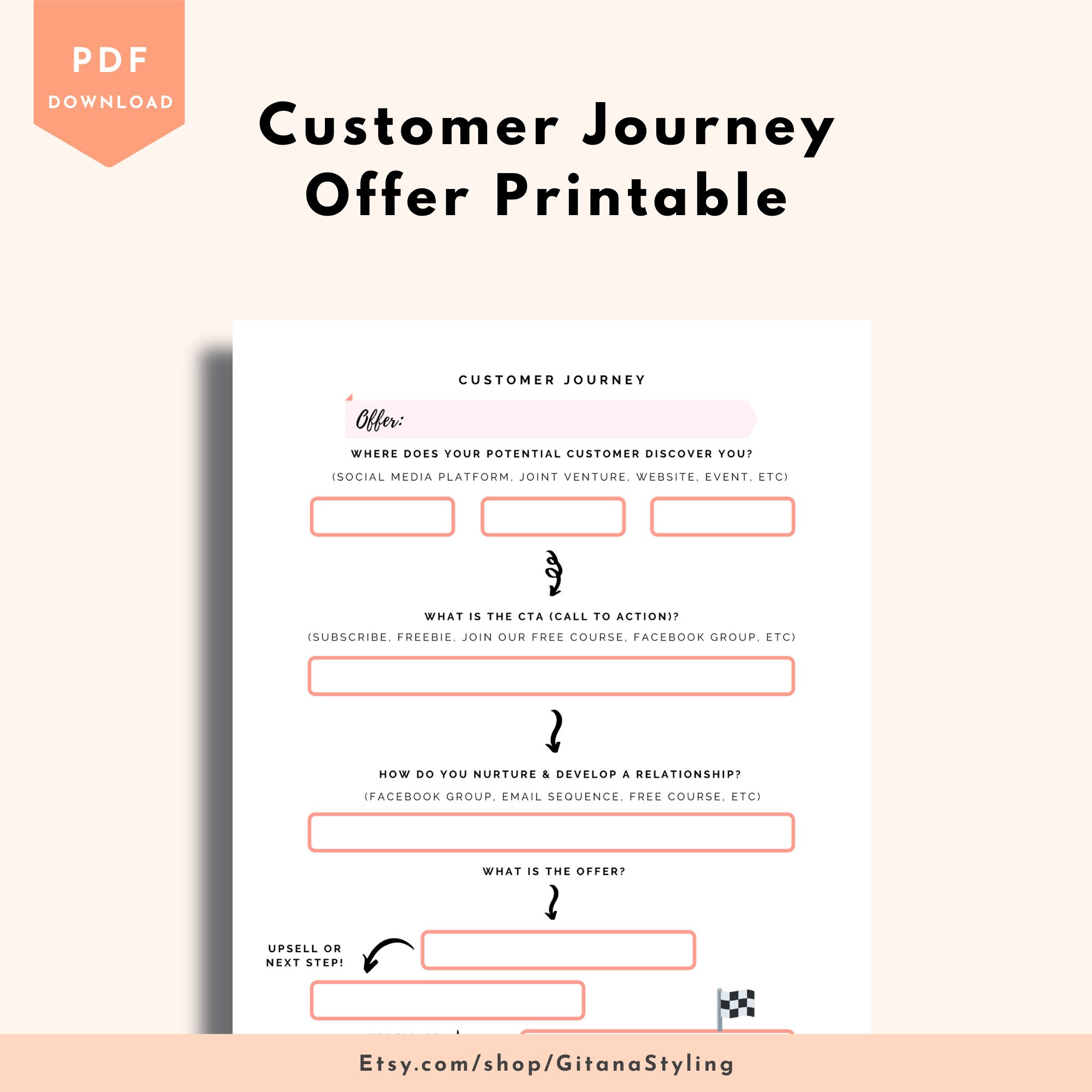 My Customer Bundle 2 Products Customer Profile Customer - Etsy