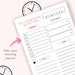 Morning Routine Printable, Daily Planner, Morning Planner, Instant ...