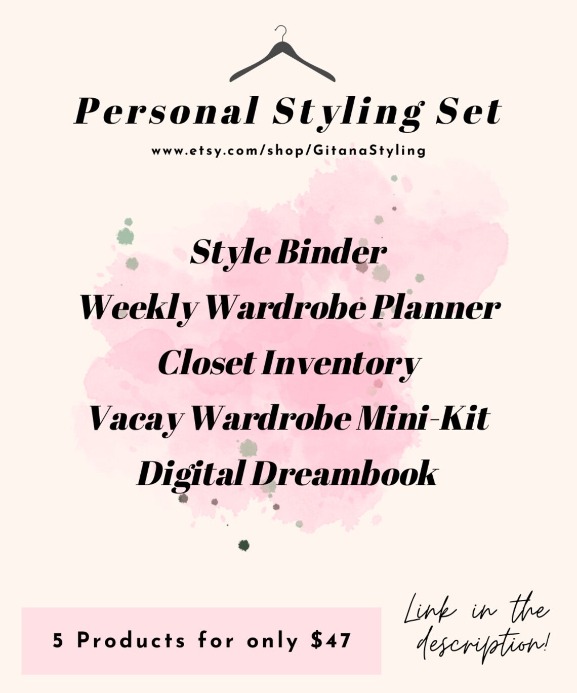 Style Binder Printable Planner, Personal Style Planner, Personal Life ...