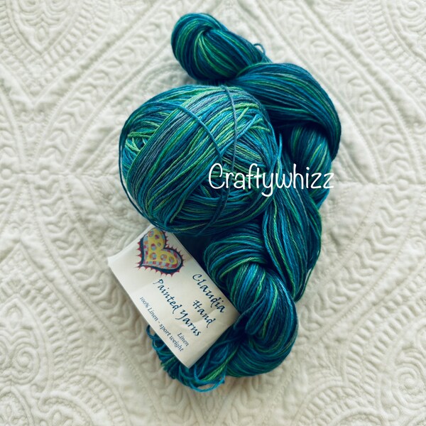 Hand Painted Yarn - Etsy