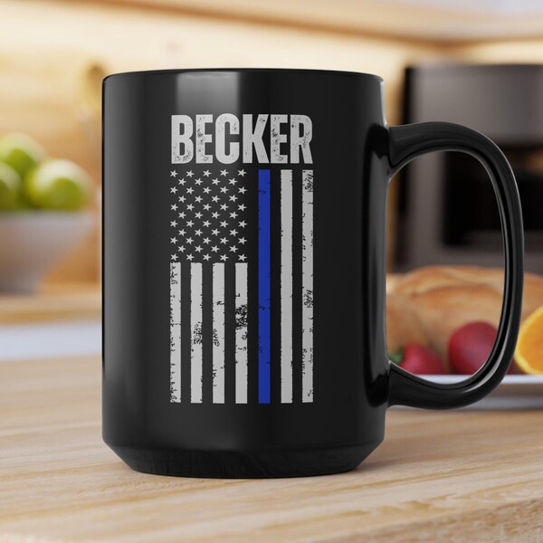 Police Coffee Mug Etsy