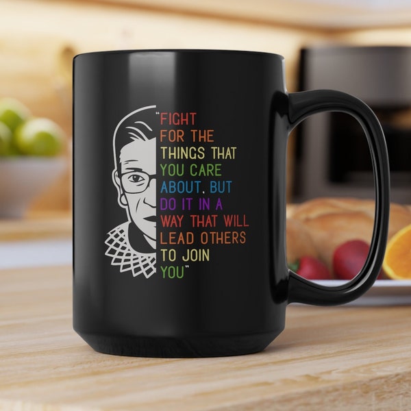 Notorious Rbg Mug - Etsy