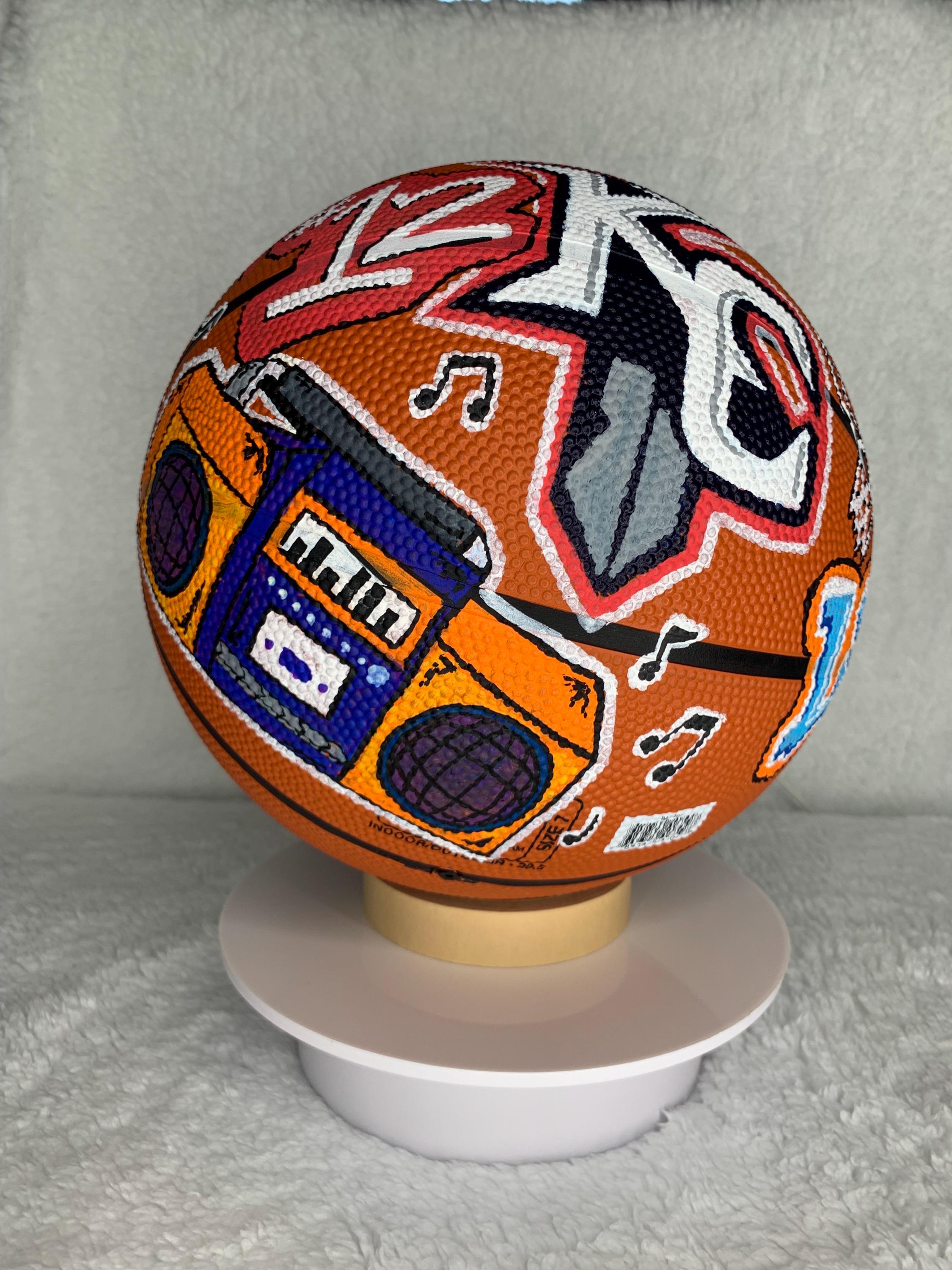 Custom, Hand-painted, Commemorative Basketball - Etsy