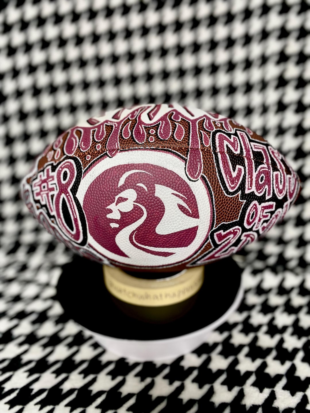 Custom, Hand-painted, Commemorative Football - Etsy