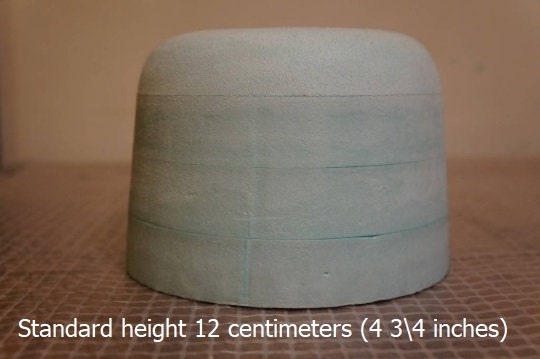 Hat block hat block with a small rounding of the top of the | Etsy