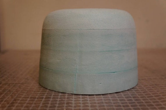 Hat Block Hat Block With a Small Rounding of the Top of the | Etsy