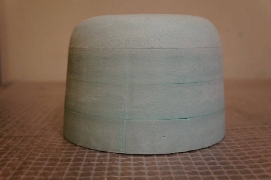 Hat Block Hat Block With a Small Rounding of the Top of the | Etsy