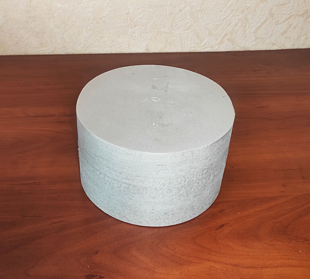Hat Block Made of Polystyrene for Making Hats. Flat Topped Hat - Etsy