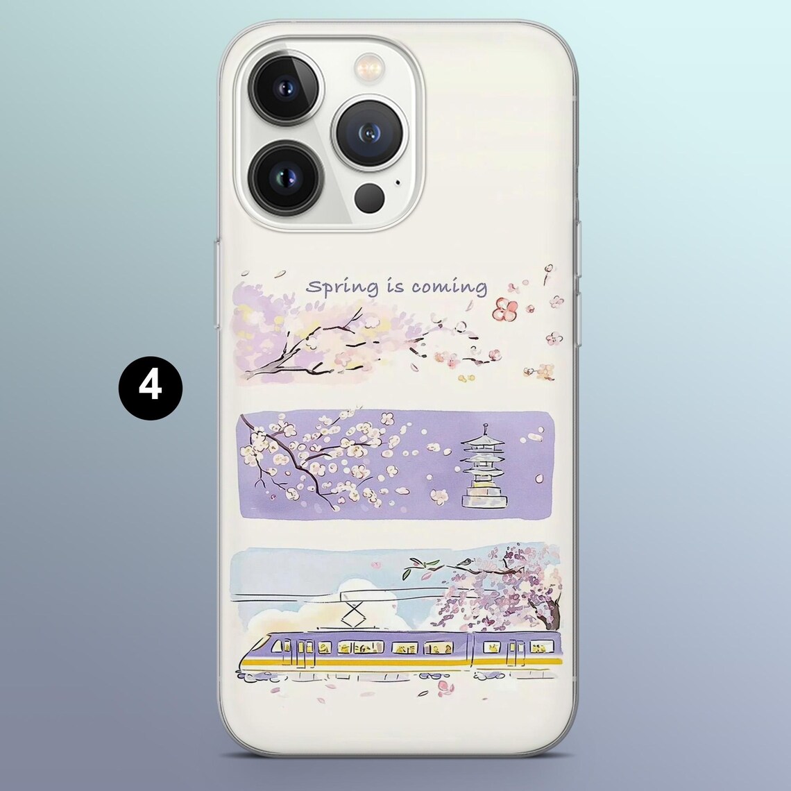 Korean Art Phone Case Asian Seoul Aesthetic for iPhone 16,15,14,13,12 ...