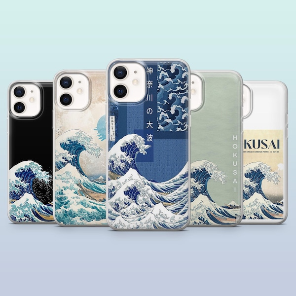 Blue Wave Phone Case - Etsy
