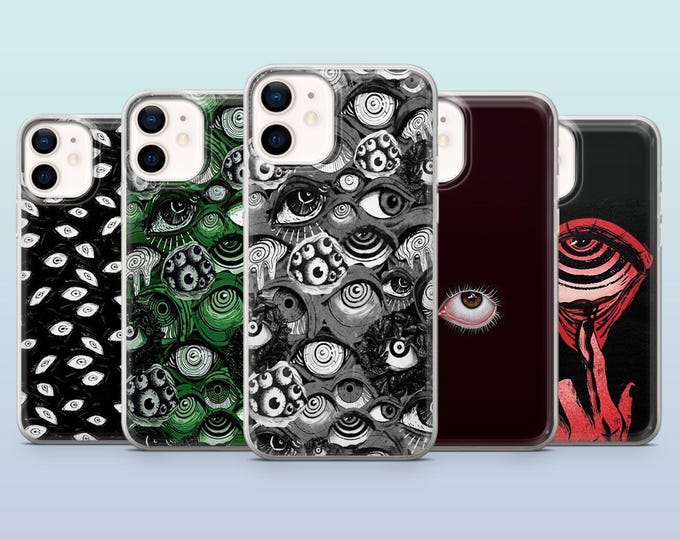 Gore Eyeball Phone Case Creepy Eyes Cover Fit for iPhone 16 15 14 13 12 ...