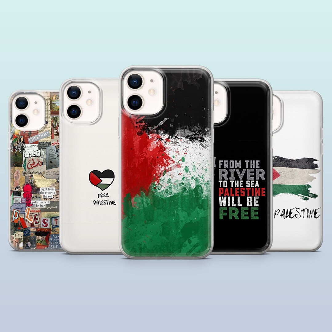 Free Palestine Phone Case War Justice Solidarity Cover for iPhone 16,15 ...