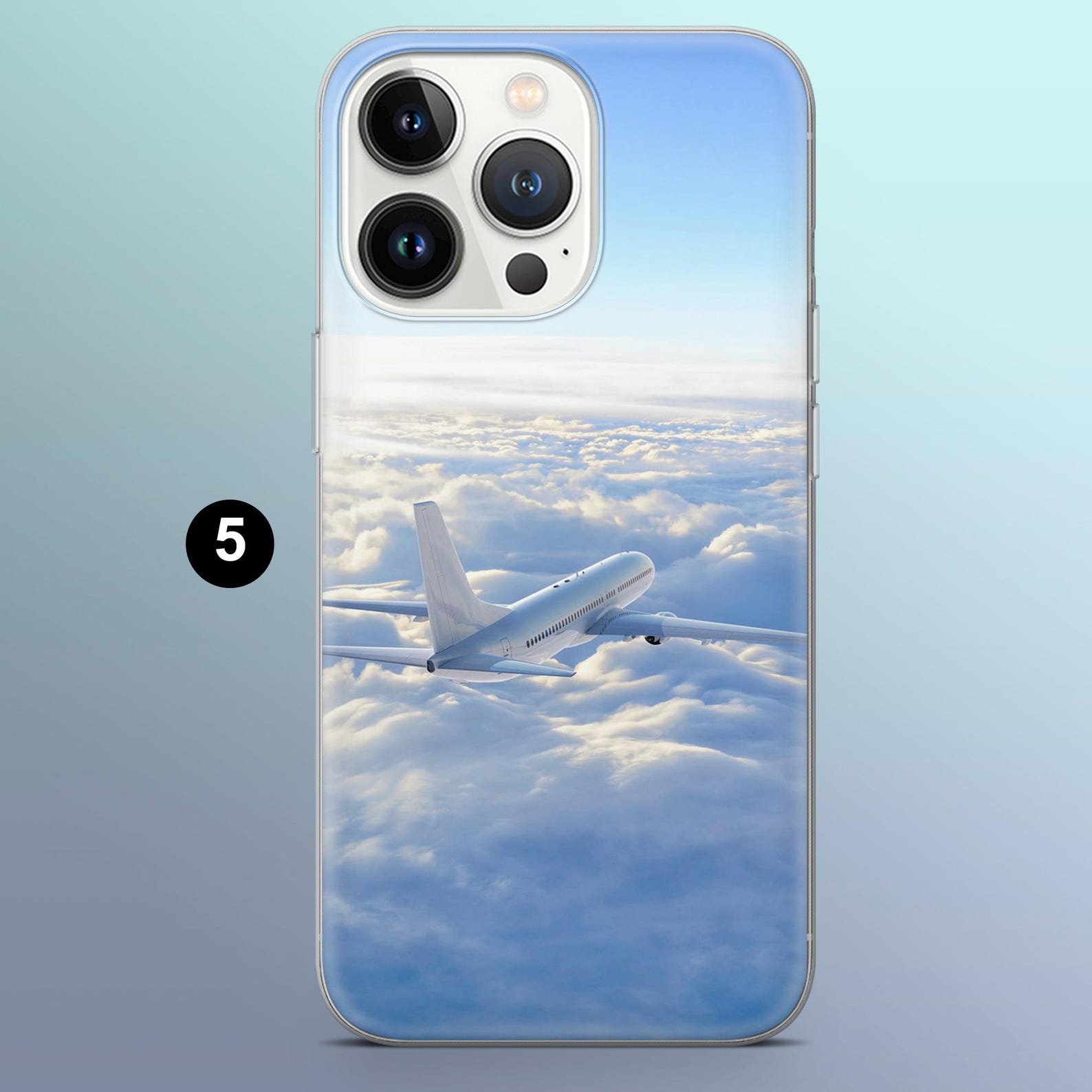 Aviation Phone Case Airplane Pilot Travel Jet Cover for iPhone 16,15,14 ...