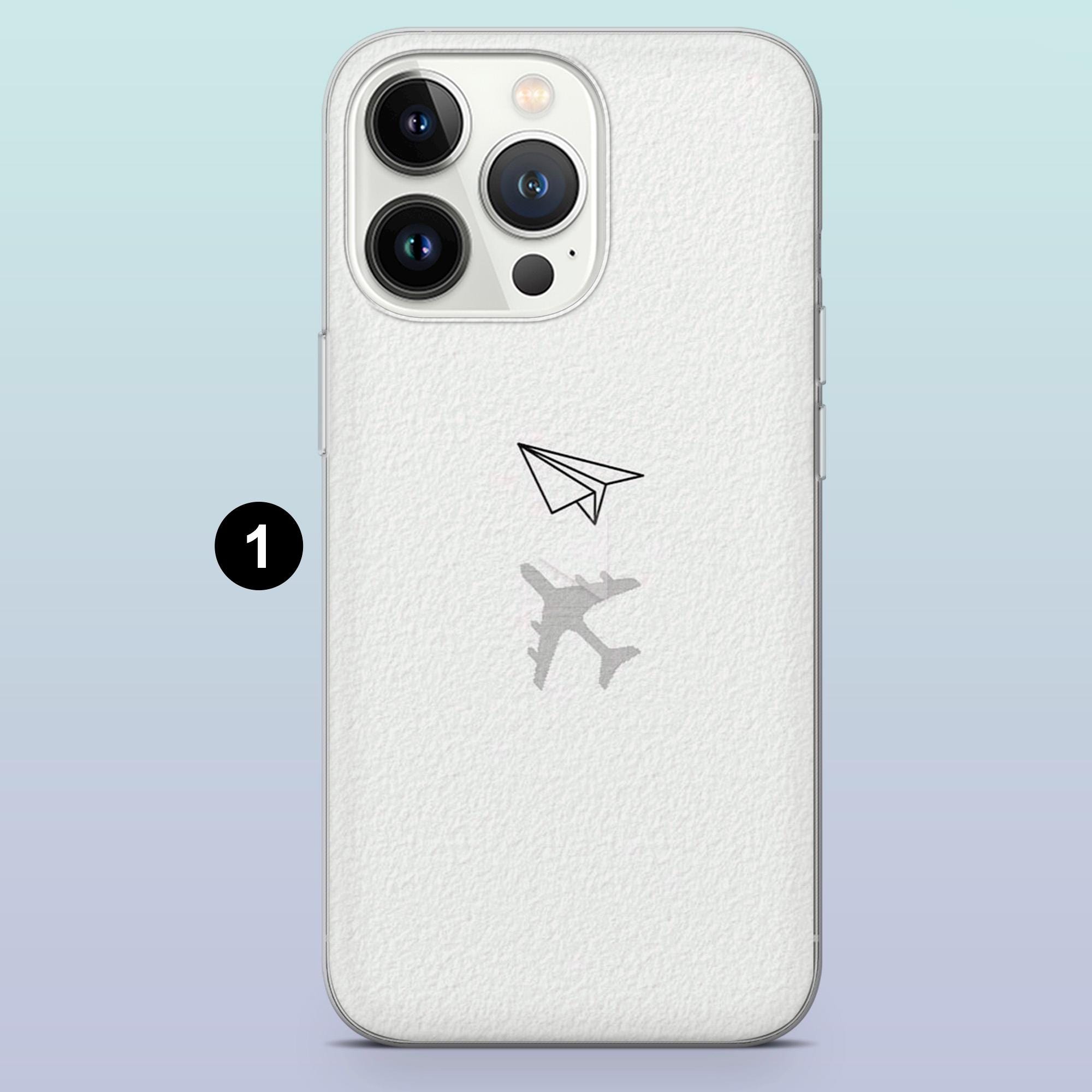 Aviation Phone Case Airplane Pilot Travel Jet Cover for iPhone 16,15,14 ...