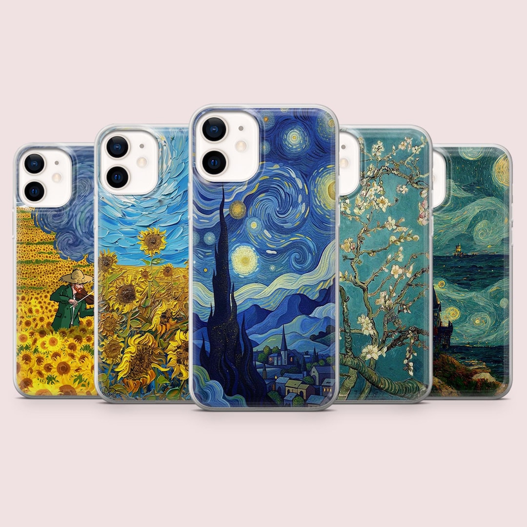 Van Gogh Phone Case Artist Painter Paintings Cover for iPhone 16,15plus ...