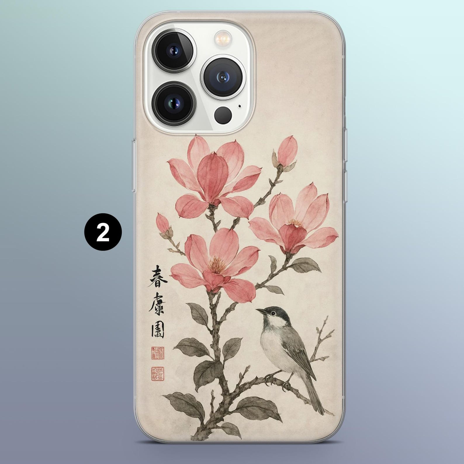 Korean Art Phone Case Asian Seoul Aesthetic for iPhone 16,15,14,13,12 ...