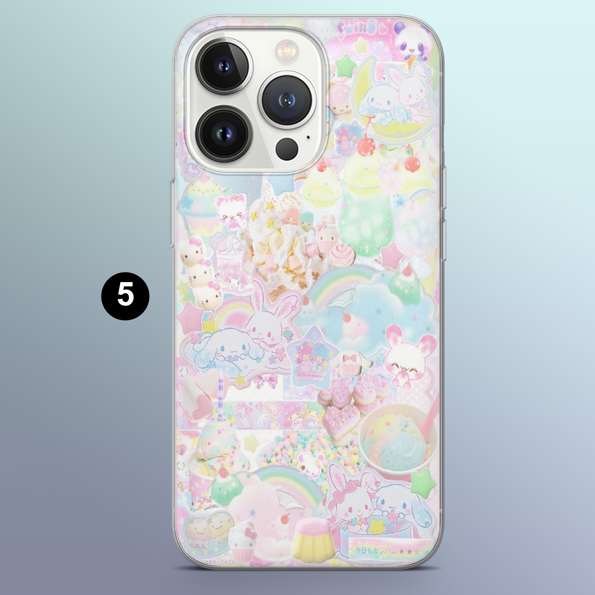Kawaii Phone Case Cutecore Pink Cute Cover for iPhone 16,15,14,13,12 ...