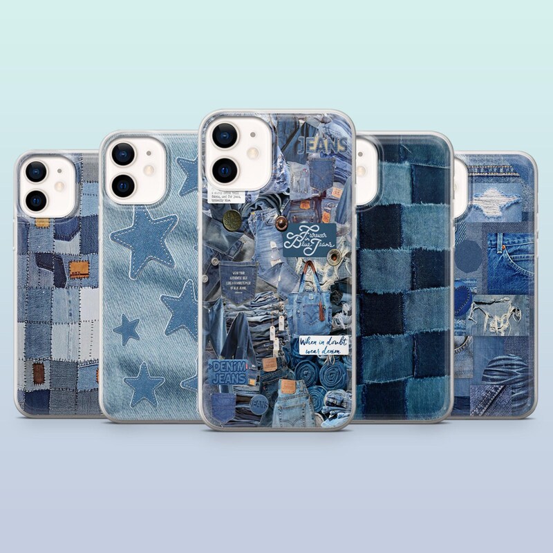 Denim Phone Case - Etsy