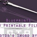 Voltron Inspired Prop Lotor Sword for Cosplay - STL Files for 3D ...