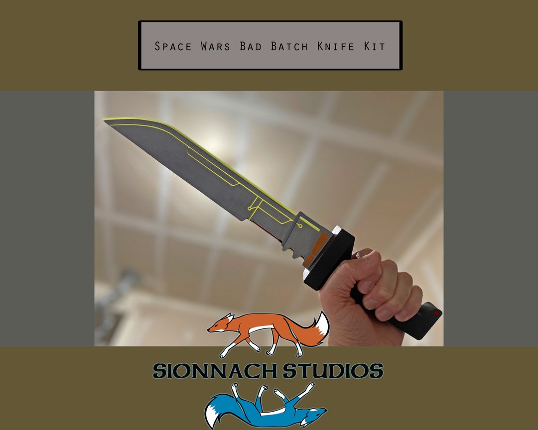Star Wars Bad Batch Inspired Vibro Dagger - Resin Kit - Etsy