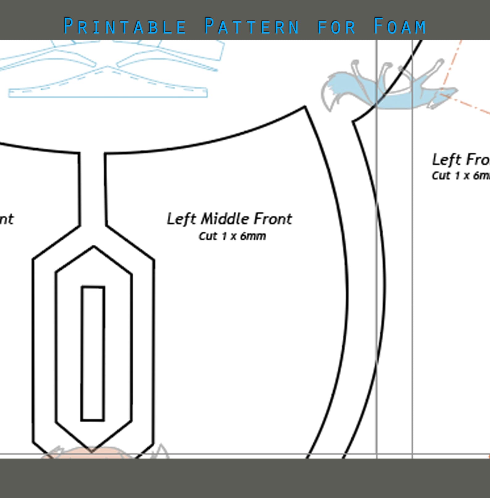 Blacksmith Armor Pattern Inspired by the Armorer (from the Mandalorian ...