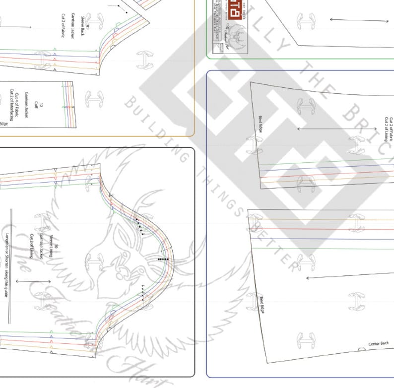 Voltron Inspired Galaxy Garrison Jacket Pattern for Cosplay - Etsy ...