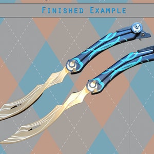 The Dragon Prince Inspired Rayla Dagger - STL Files for 3D Printing - Etsy