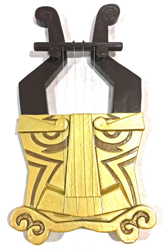 Medli Zelda Wind Waker Prop Rito Harp for Cosplay - Etsy