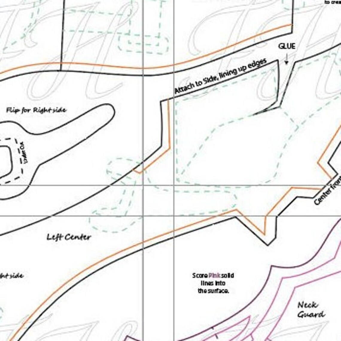 Valkyrie Inspired Half Chestplate Digital Template | Etsy