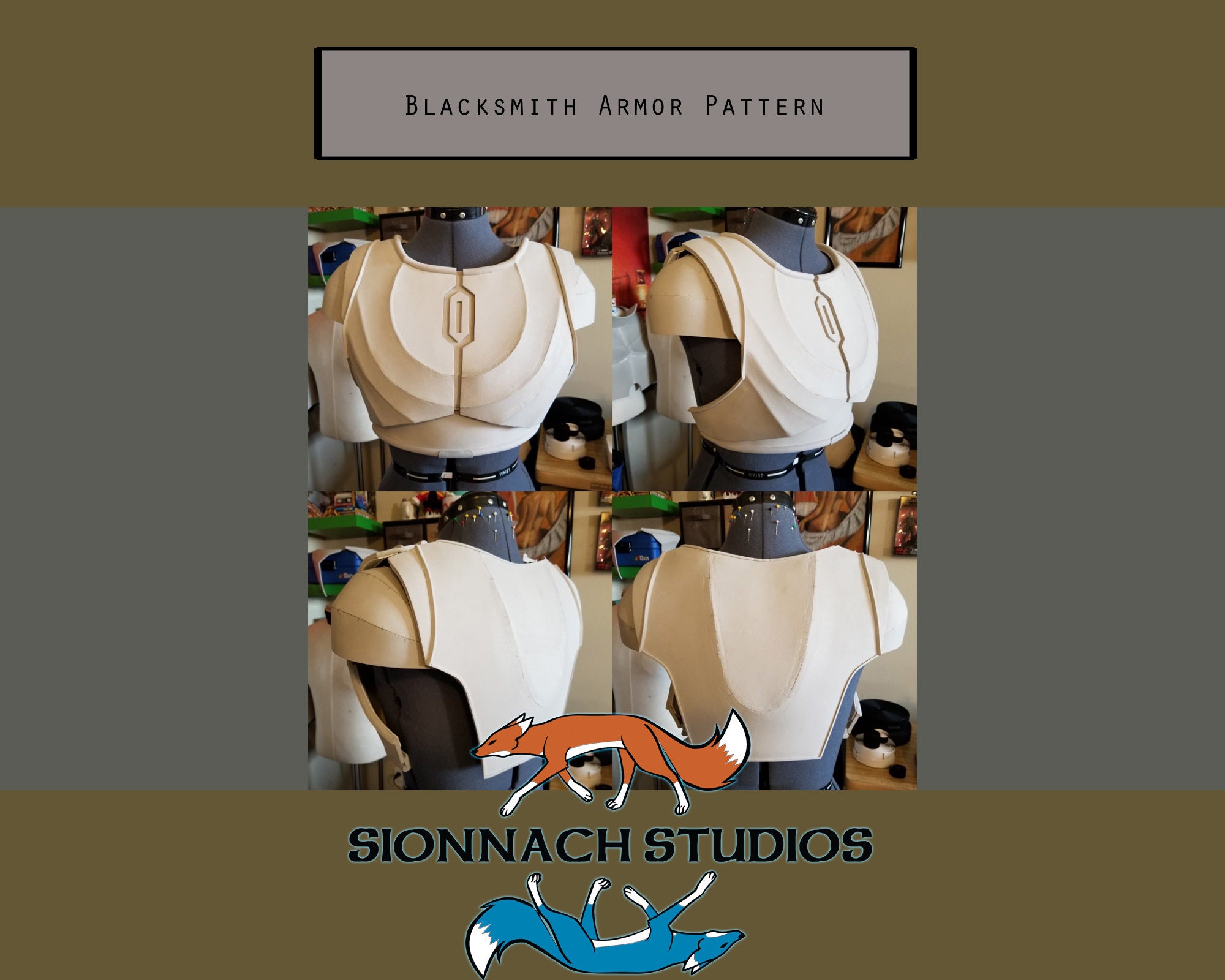 Blacksmith Armor Pattern Inspired by the Armorer (from the Mandalorian ...