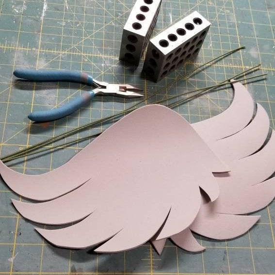 Winged Tiara Template | Etsy