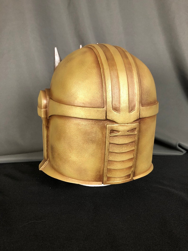 Resin Helmet Inspired by the Armorer Blacksmith from the - Etsy