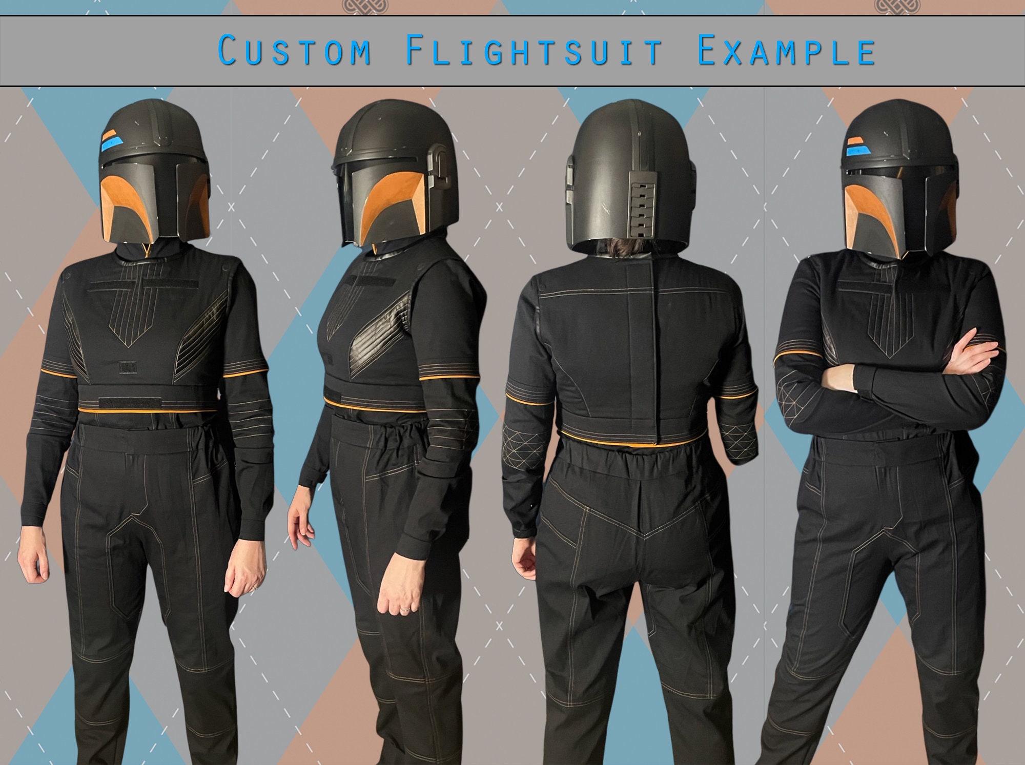 Women's BK Space Mercenary V2 Patterns - Etsy