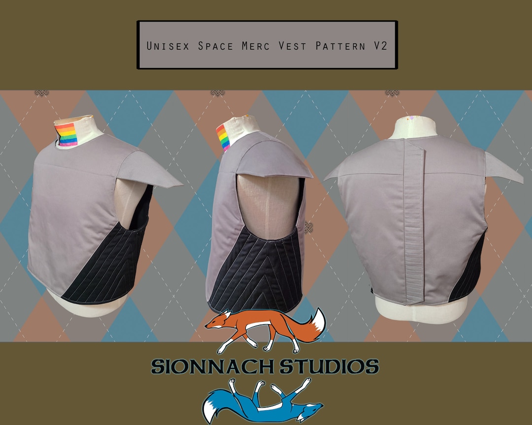 Unisex / Men's Space Mercenary Flak Vest V2 Pattern Inspired by the ...