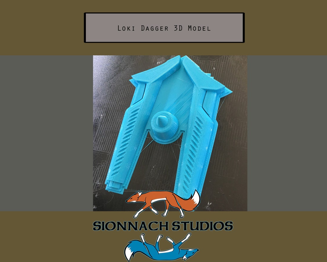 Thor Ragnarok Loki Inspired Dagger for Cosplay 3D STL Files - Etsy
