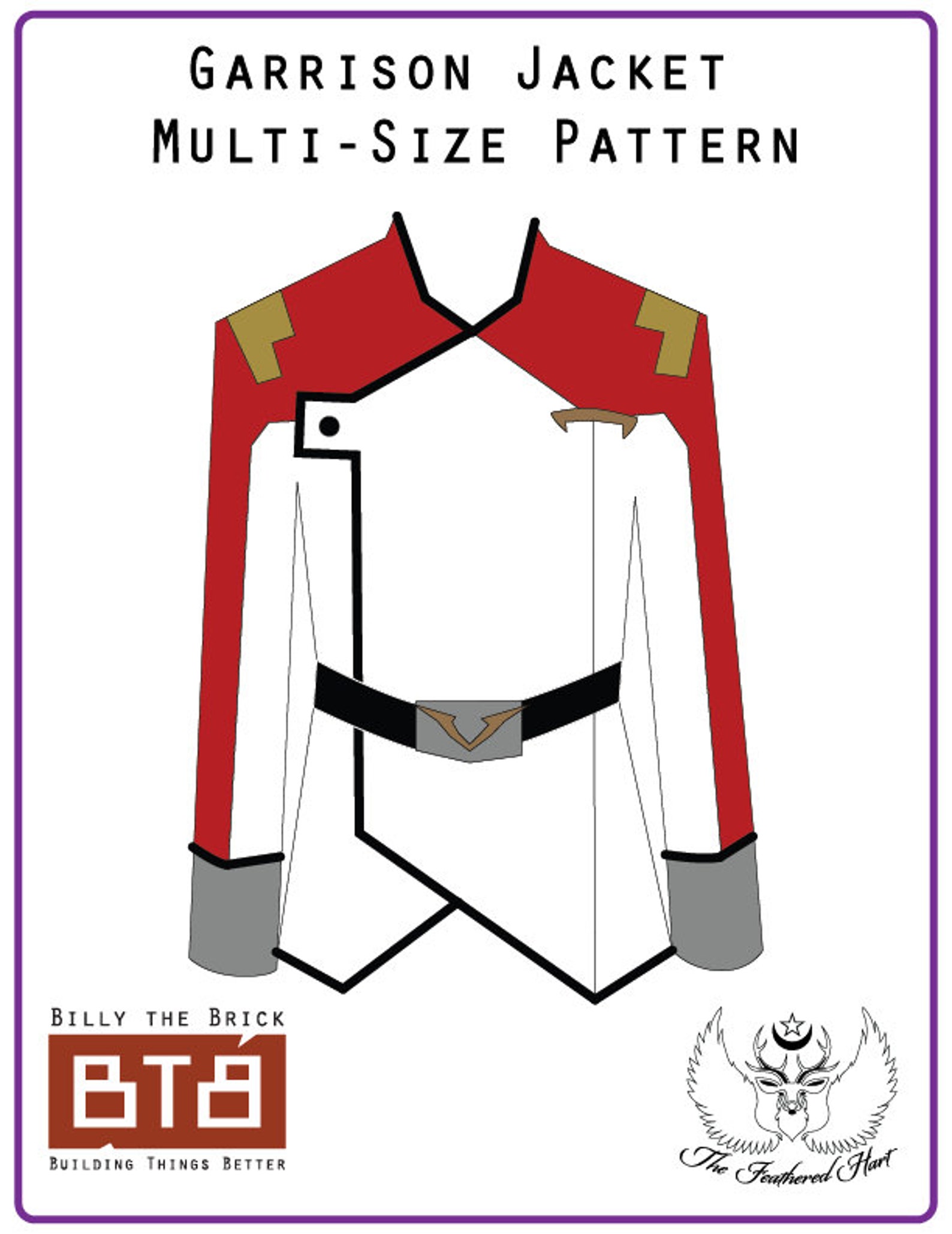 Voltron Inspired Galaxy Garrison Jacket Pattern for Cosplay - Etsy ...