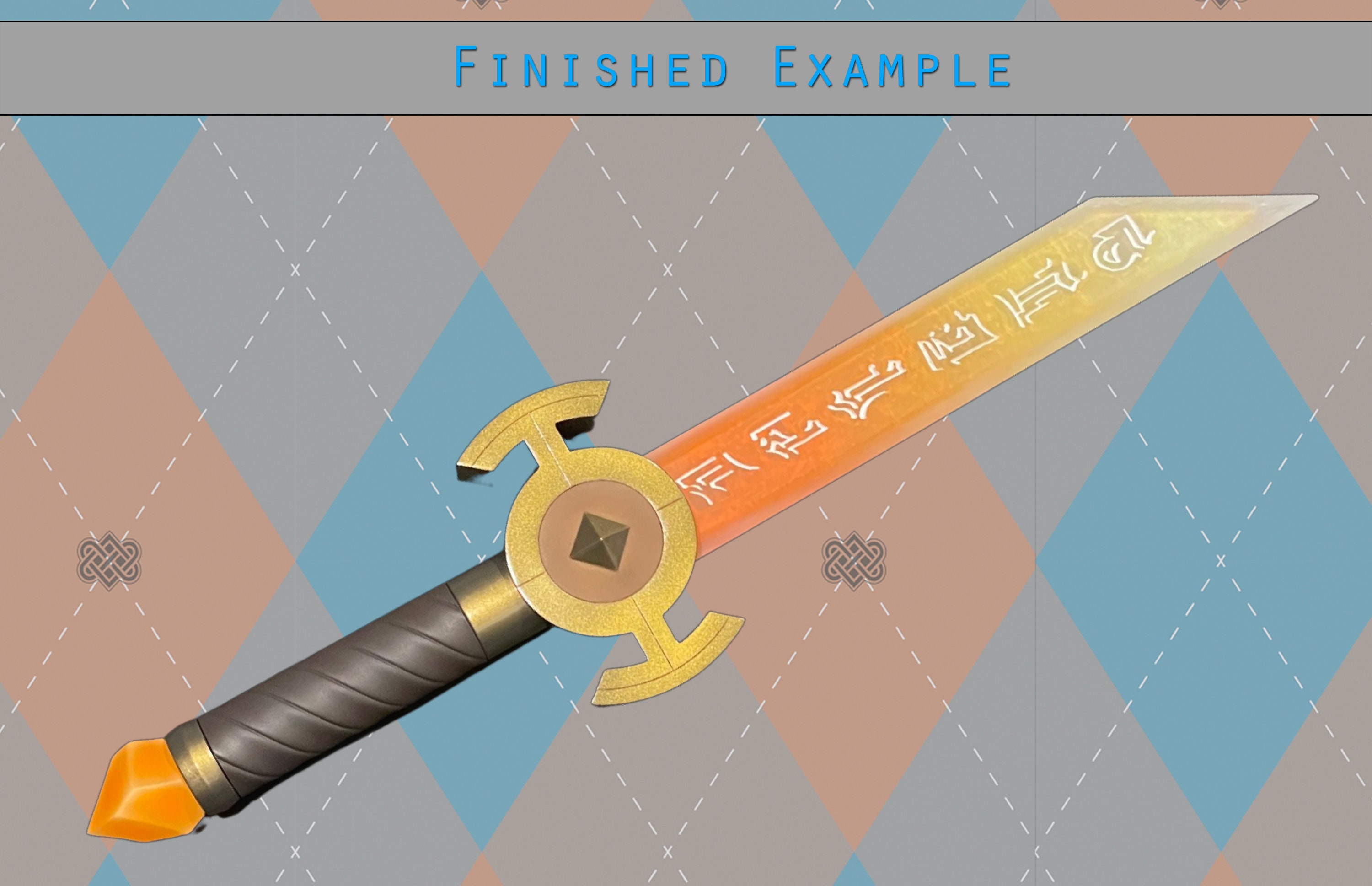 The Dragon Prince Inspired Sunforged Dagger STL Files for 3D - Etsy