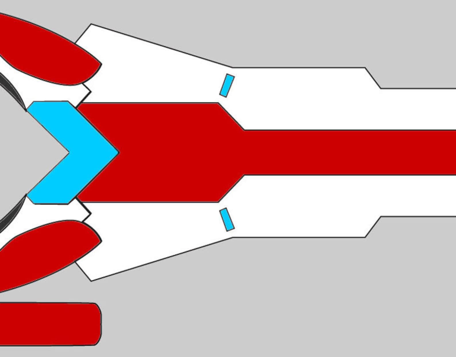 Voltron Prop Keith Sword and Bayard for Cosplay Blueprints - Etsy