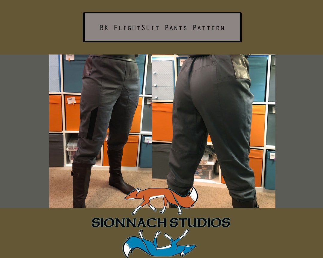 Women's BK Space Mercenary Flight Suit Pants Pattern V2 Inspired by Bo ...