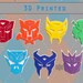 Transformers Inspired - 3D Printed Faction Badges/magnets - Etsy
