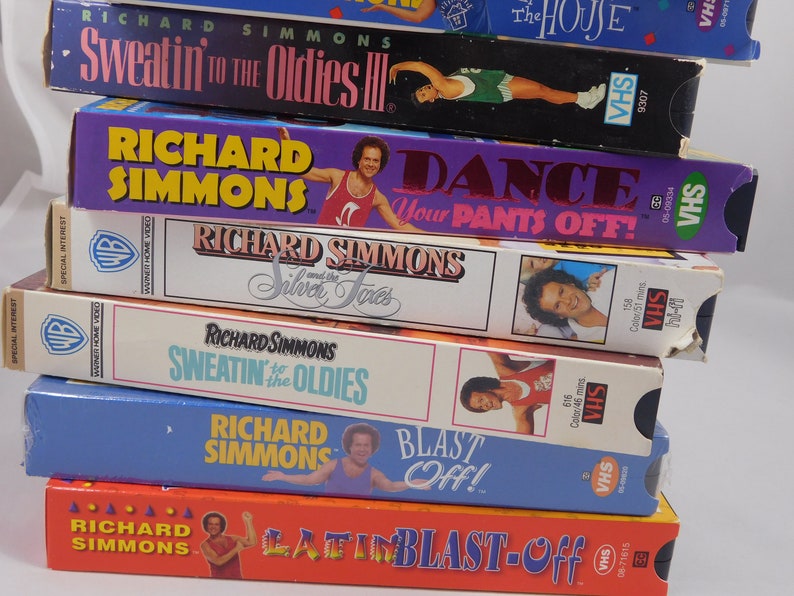One Aerobics VHS Tape Fitness Workout Richard Simmons - Etsy