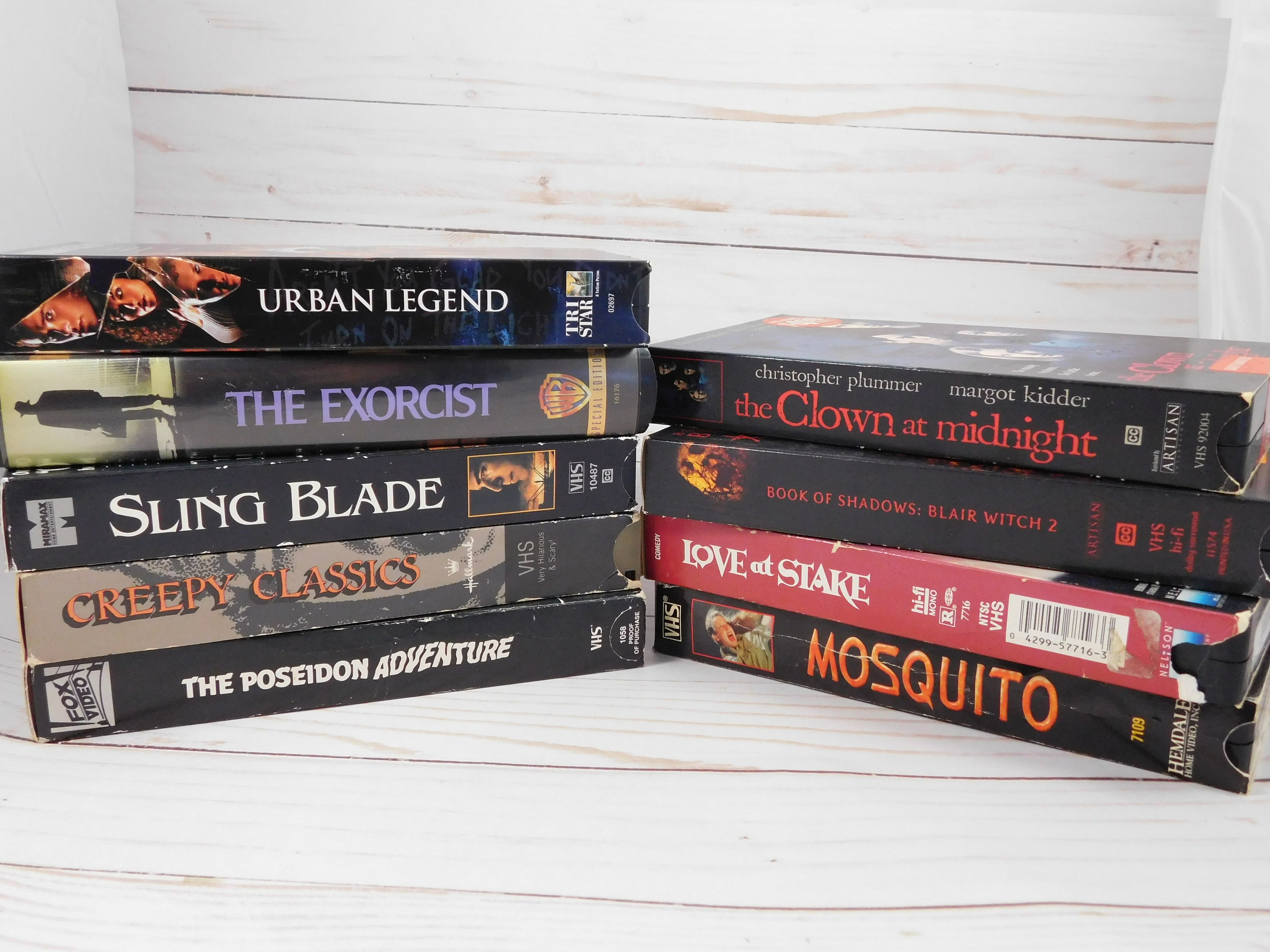 One Horror Thriller Movies VHS Tape, Creepy Classics, Servants of ...