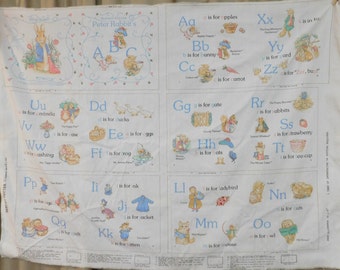 Peter Rabbit Easter Fabric - Etsy