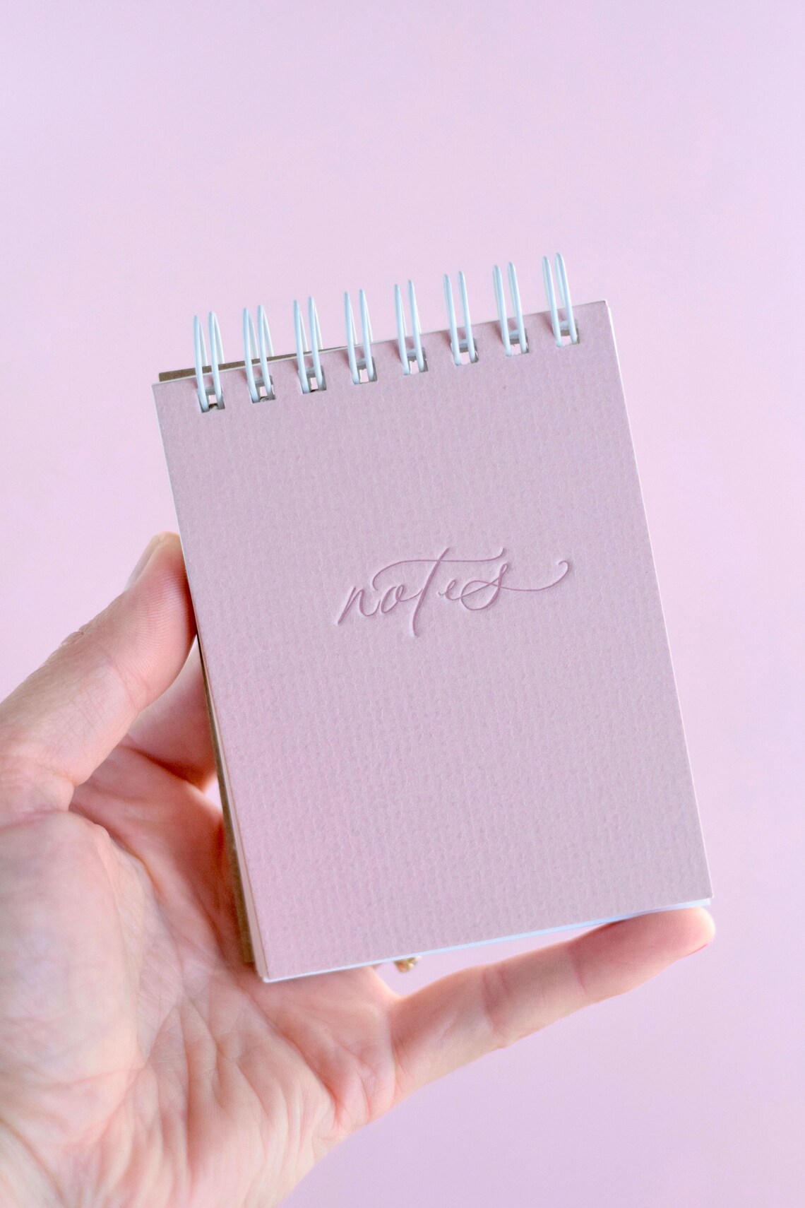 Blush Petite Notes | Mini Spiral Notebook - Etsy