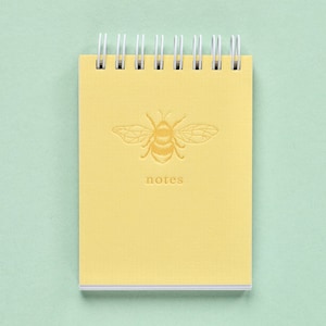 Honey Bee Petite Notes | Mini Spiral Notebook - Etsy