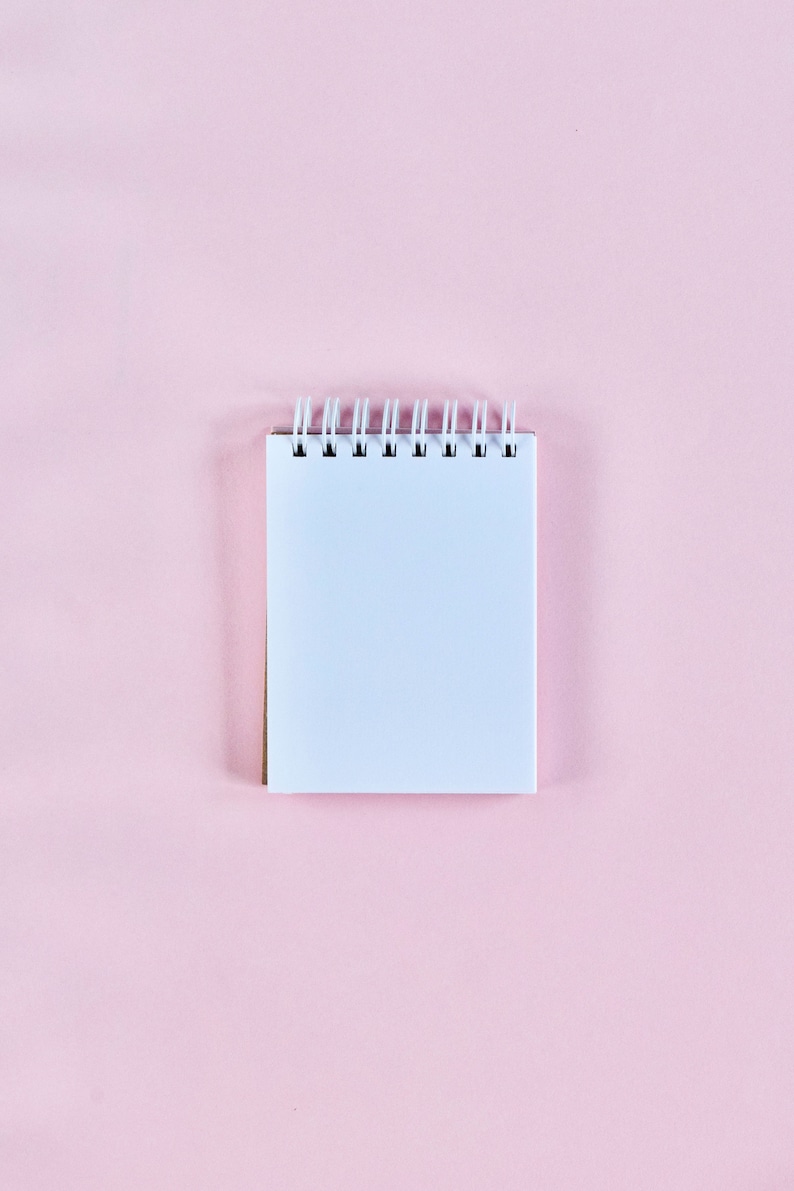 Blush Petite Notes | Mini Spiral Notebook - Etsy