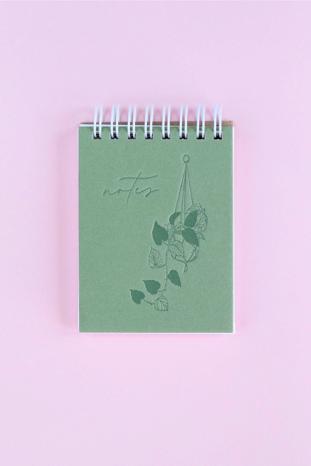 Hanging Plant Petite Notes | Mini Spiral Notebook - Etsy