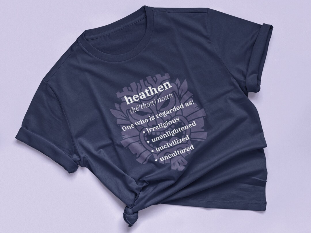 Definition of a Heathen Message Tee | Edgy Alt Clothing | Witchy ...